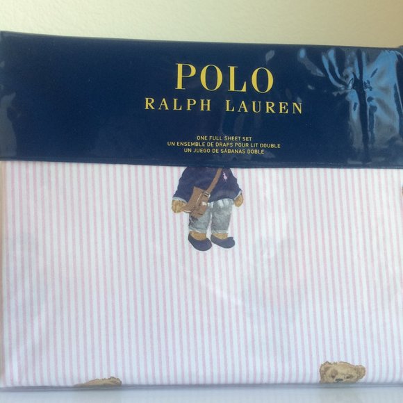 Polo Ralph Lauren | Bedding | Polo Bear Collection 4 Pc Full Sheet Set ...